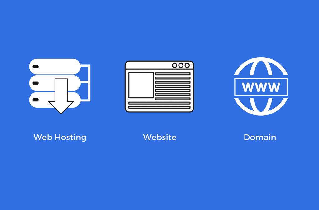 The Difference Between Web Hosting, A Website And A Domain Name